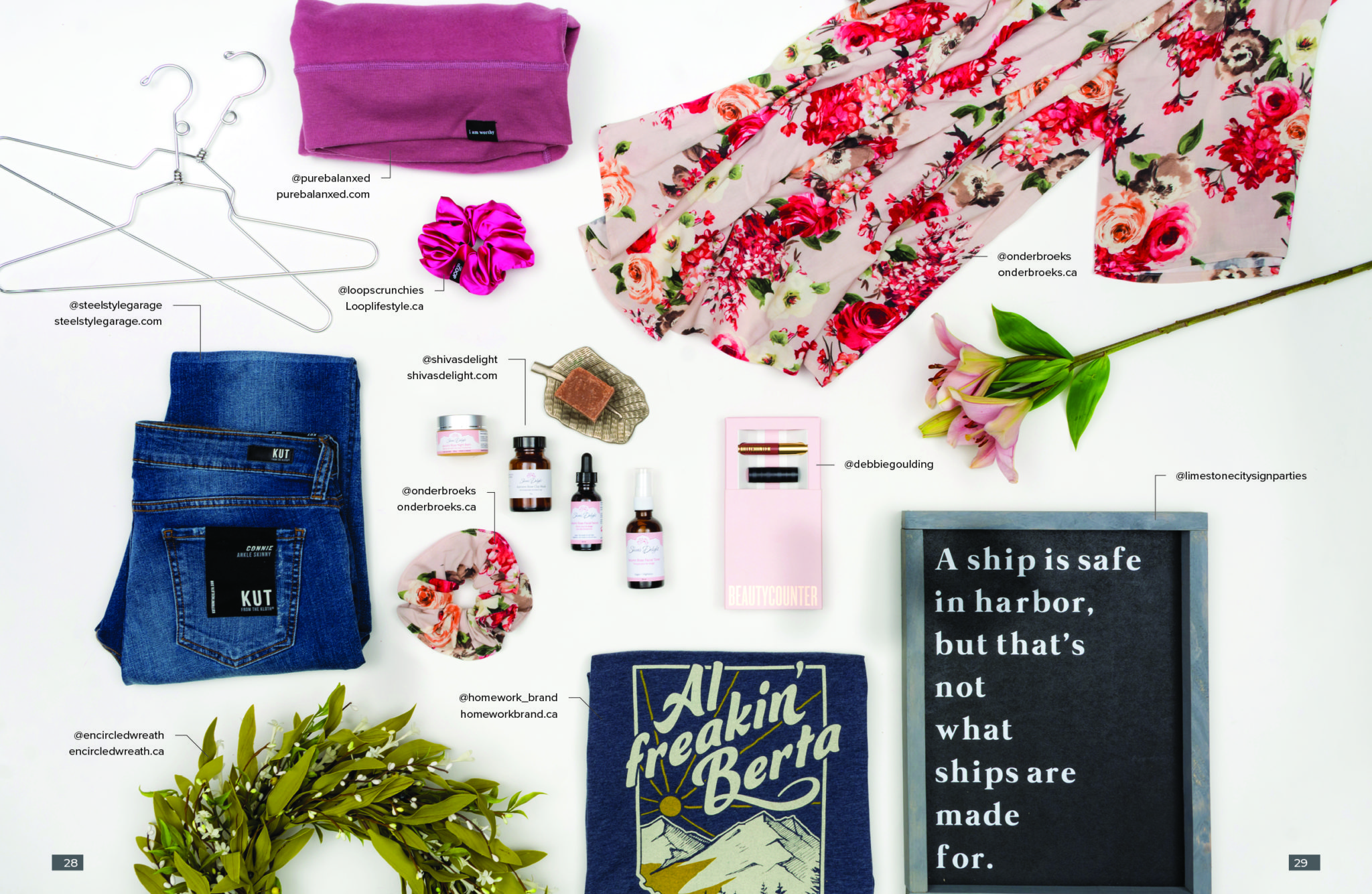 How to Style a Flat Lay - STRUCKBLOG